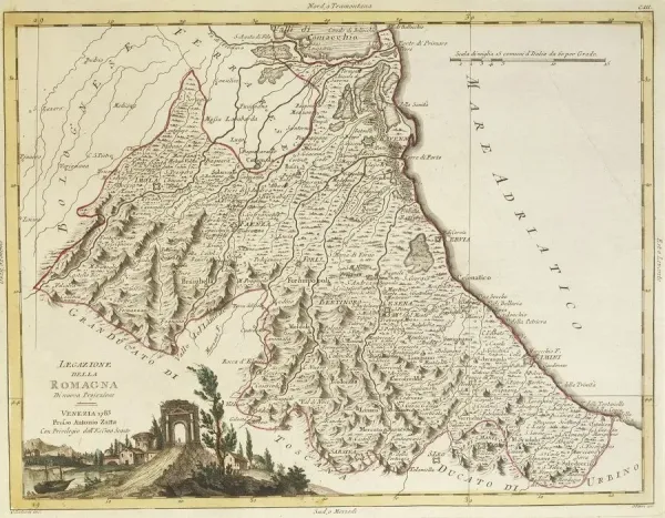 Papal States On Map