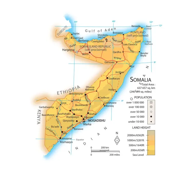 Mogadishu Africa Map Somalia Maps Perry Castañeda Map Collection