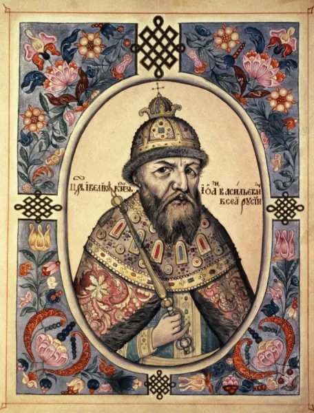 Ivan The Terrible Portrait Russia: Forever A Time Of Troubles