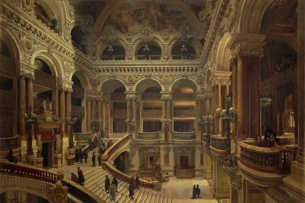 Paris Opera House Staircase