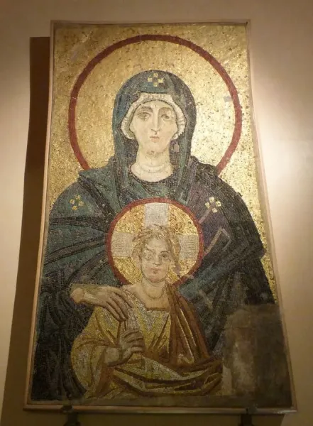 Virgin Theotokos And Child