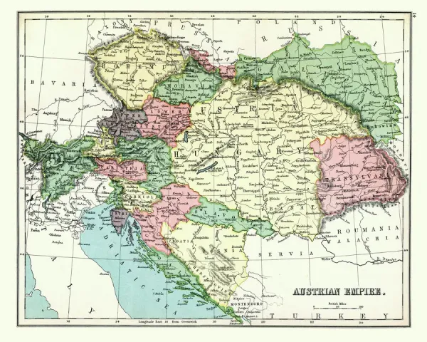 Map Of Austria Hungary During Ww1 World War I Western Front Map