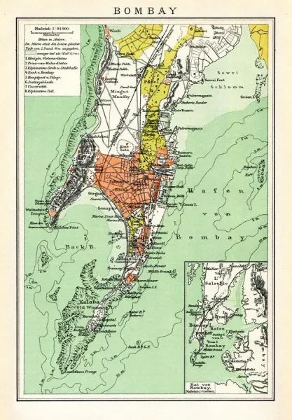 Bombay Map