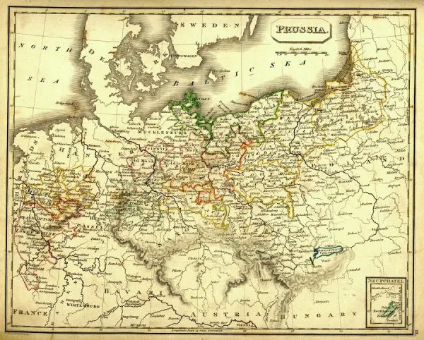 Europe 1900 Map Of Prussia