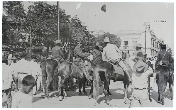 Carranza Forces in Main Plaza Our beautiful Wall Art and Photo Gifts ...