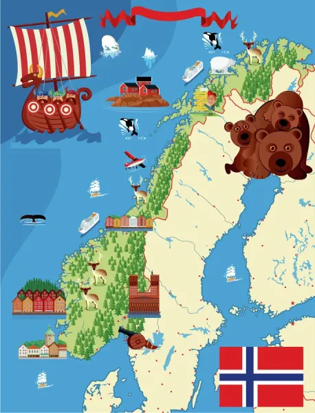 Norway World Map