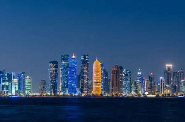 Doha Qatar Skyline