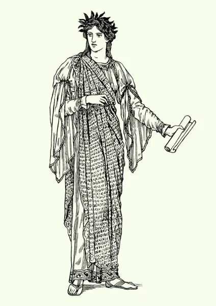 Greek Muse Costume