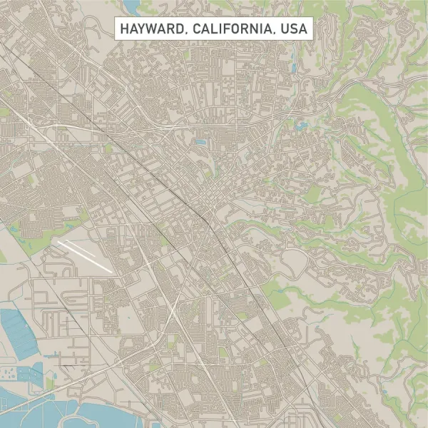 Neighborhood Map Of Hayward Ca Per Capita Income In Jackson Triangle,