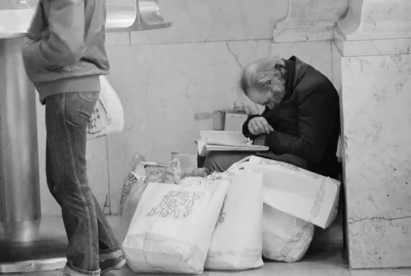Picture Of A Homeless Man A Kind Hearted Person Helped A Homeless Man