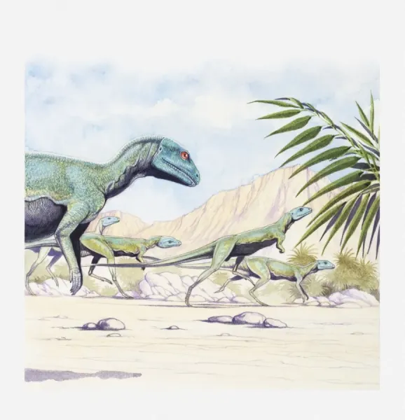 Tren De Dinosaurios Lesothosaurus
