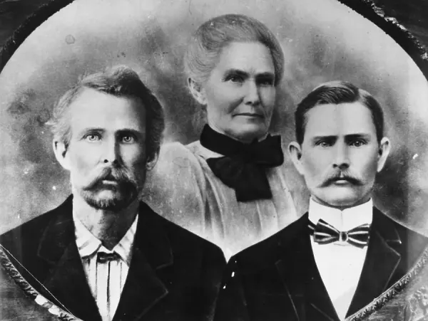 Jesse E James A Hearing On A Petition By J. Frank Dalton (right) To