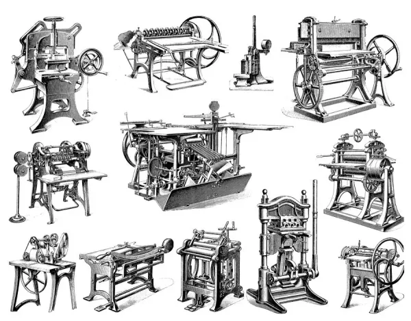 Vintage Industrial Drawings
