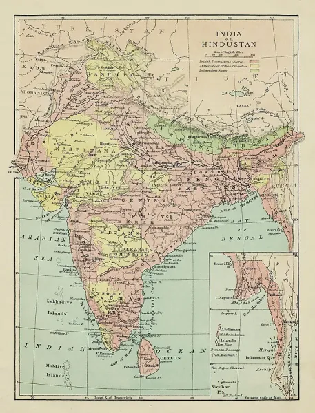 Hindustan Map