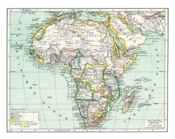 Political Boundaries Of Africa