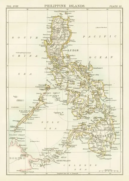 Image Of The Philippine Map