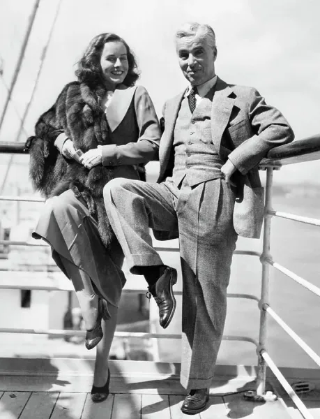 Paulette Goddard En Charlie Chaplin Paulette Goddard, 1936. A Jewish