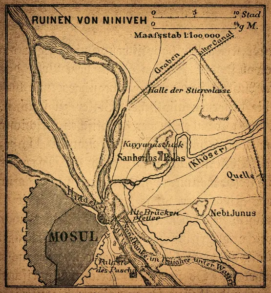 Nineveh City Map