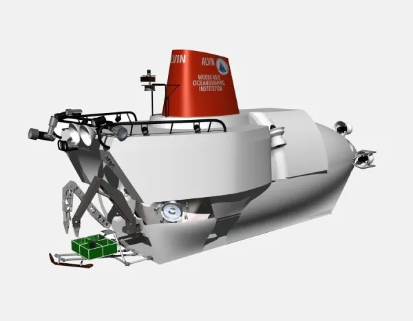 Alvin Submarine Diagram