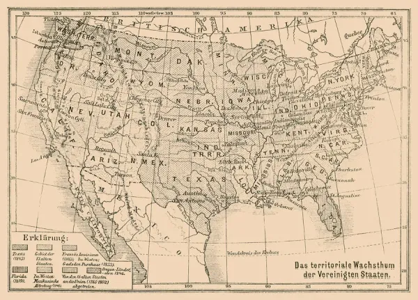 The territorial growth of the United States Our beautiful Wall Art and ...