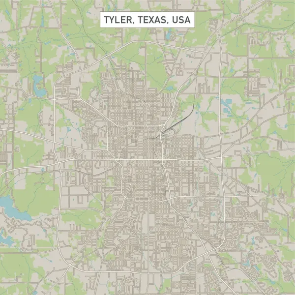 Google Maps Tyler Texas Printable Maps Texas County Map: Editable