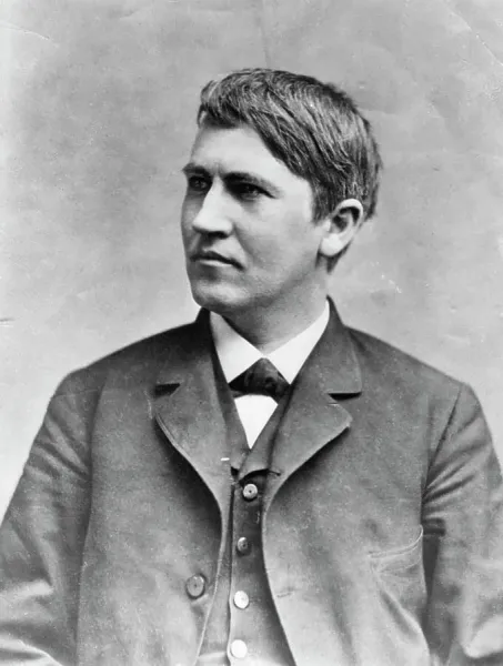 Young Inventor Thomas Alva Edison Our beautiful Wall Art and Photo ...