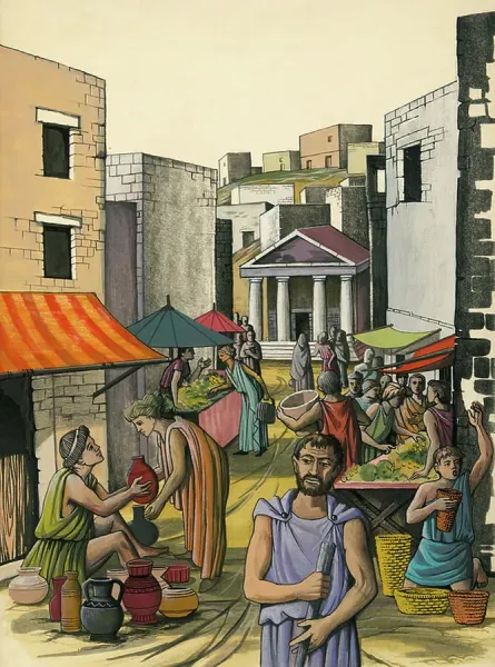 Greek Agora Market