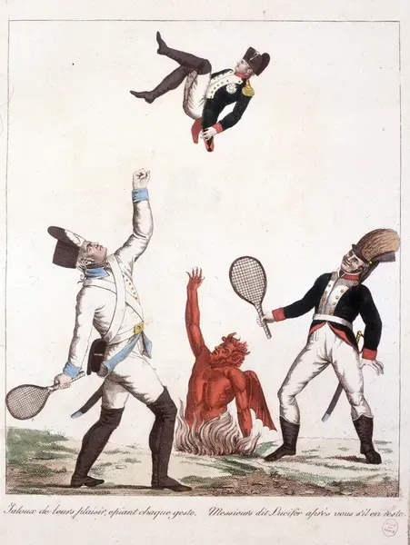 French Revolution Political Cartoons Napoleon