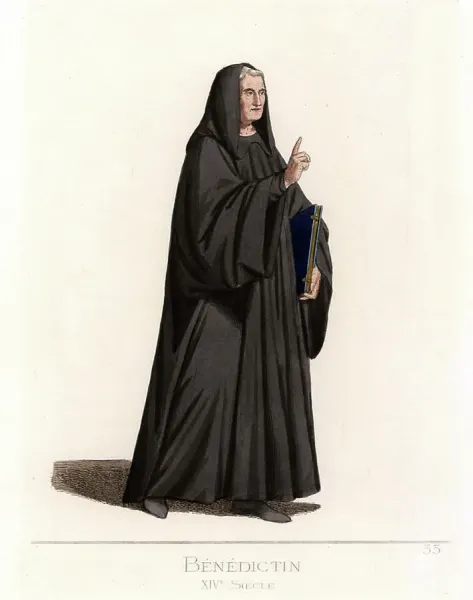 Benedictine Monk Medieval