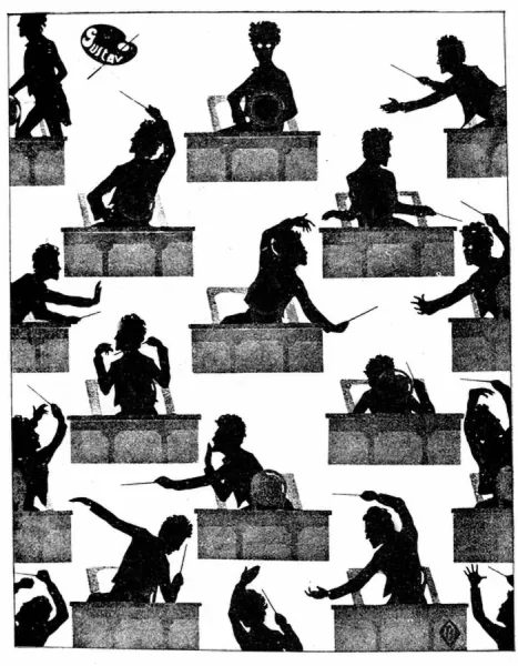 Mahler Conducting Cartoon