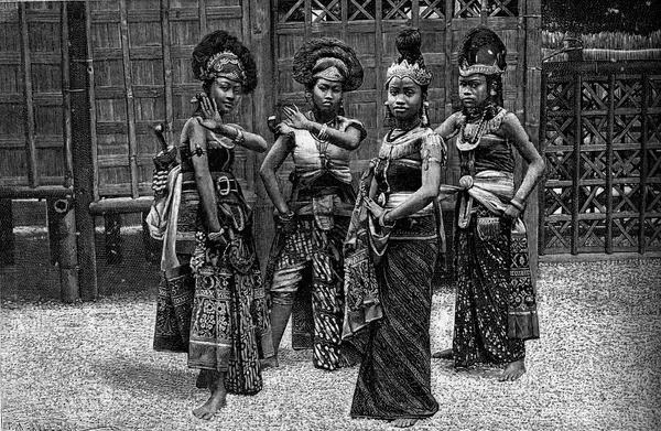 Black Javanese People Java People, Landscape NYPL Digital