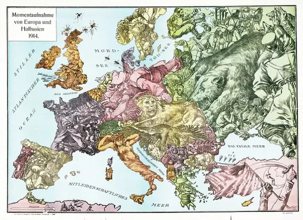 Detailed Map Of Europe 1914 Image Europe As Of 1914.png