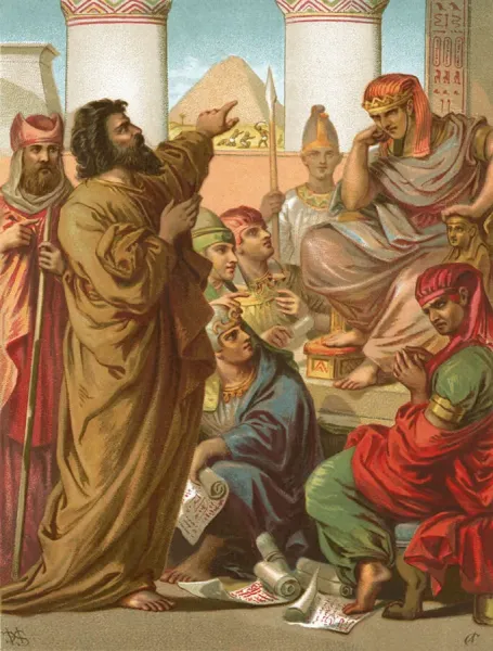 Moses And Aaron Moses, Aaron And Hur, 1837 Posters & Prints By