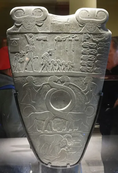 Palette Of Narmer Basalt Hand Carved Narmer Palette | Nobles Art