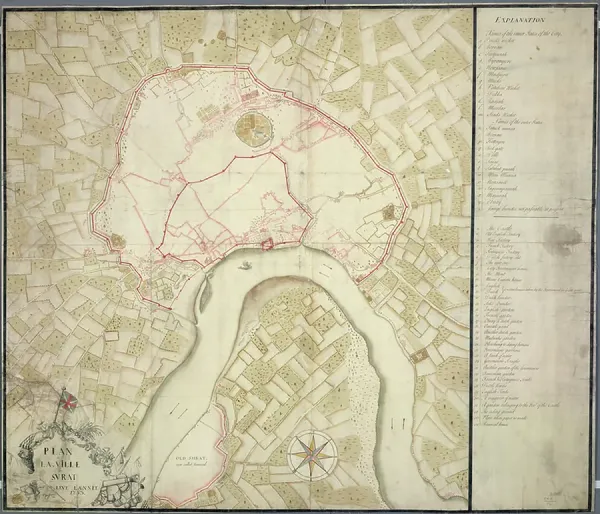 Surat City Map Surat City