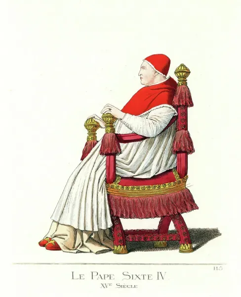 Priest Pope Sixtus Iv