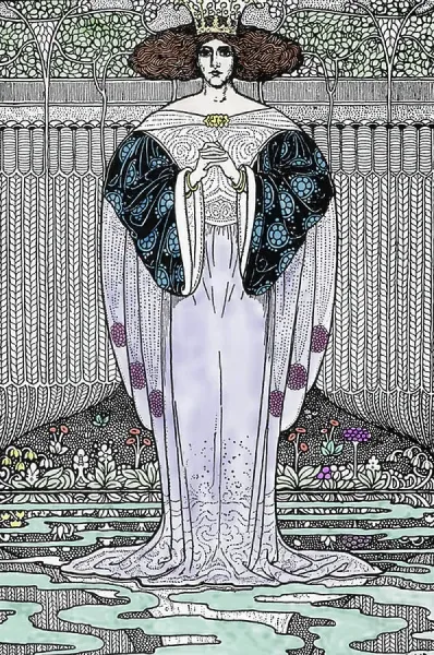 Viviane Lady Of The Lake Lady Of The Lake Vivianne By Melissa Powell