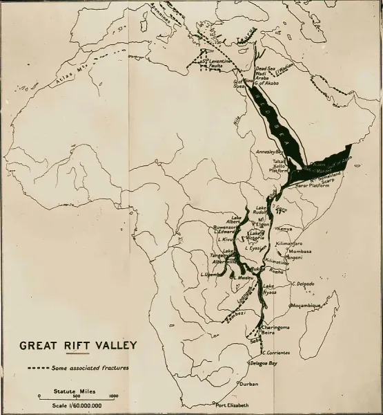Jordan Africa Map