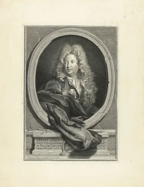 Portrait Gerard Edelinck engraver Gerard Edelinck Our beautiful Wall ...