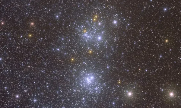 NGC 884 and NGC 869, the Double Cluster in Perseus