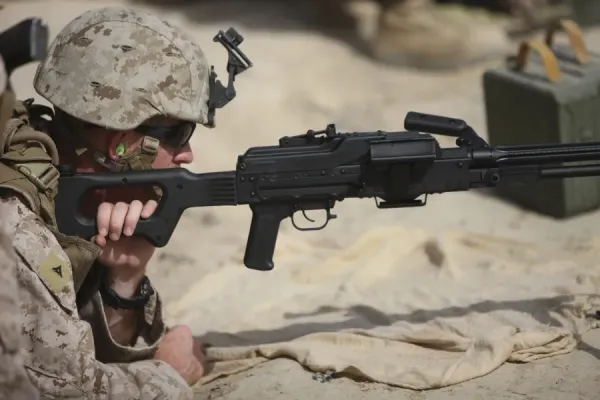 U. S. Marine prepares to fire a PK 7 Our beautiful Wall Art and Photo ...