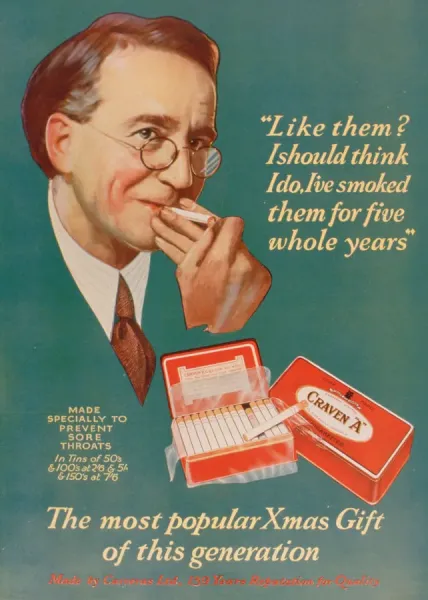 1920s Cigarette Ads Vintage Tobacco/ Cigarette Ads Of The 1920s