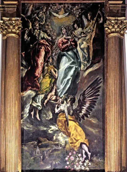 El Greco Assumption Of The Virgin The Assumption Of The Virgin, 1577