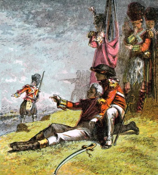 Der Tod Von General Wolfe General James Wolfe: The Path, The Glory,