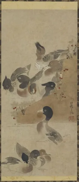 Ducks, Edo period, (18th century?) Our beautiful Wall Art and Photo ...
