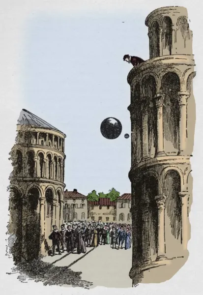 Galileo Galilei Leaning Tower Of Pisa
