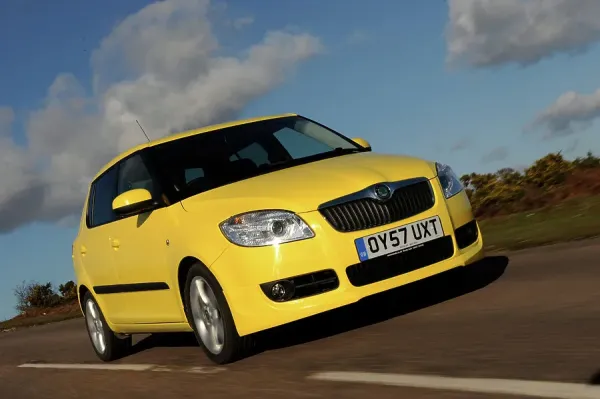 SKODA Fabia 2007. Artist: Simon Clay Our beautiful Wall Art and Photo ...