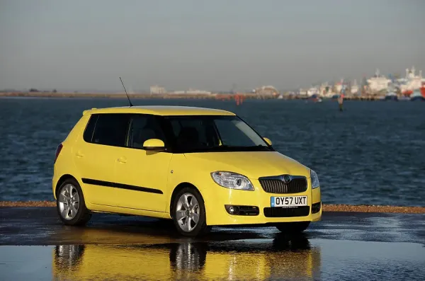 SKODA Fabia 2007. Artist: Simon Clay Our beautiful Wall Art and Photo ...