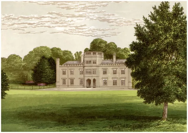 Wolseley Hall, Staffordshire, home of Baronet Wolseley
