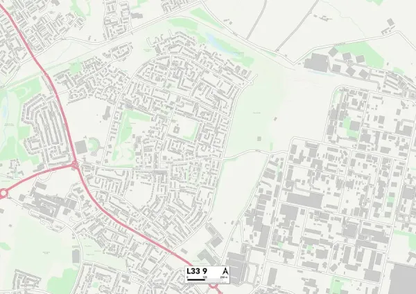 Liverpool Postcode Map